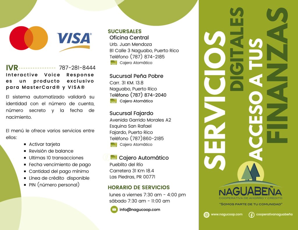 SERVICIOS TECNOLÓGICOS - NAGUCOOP